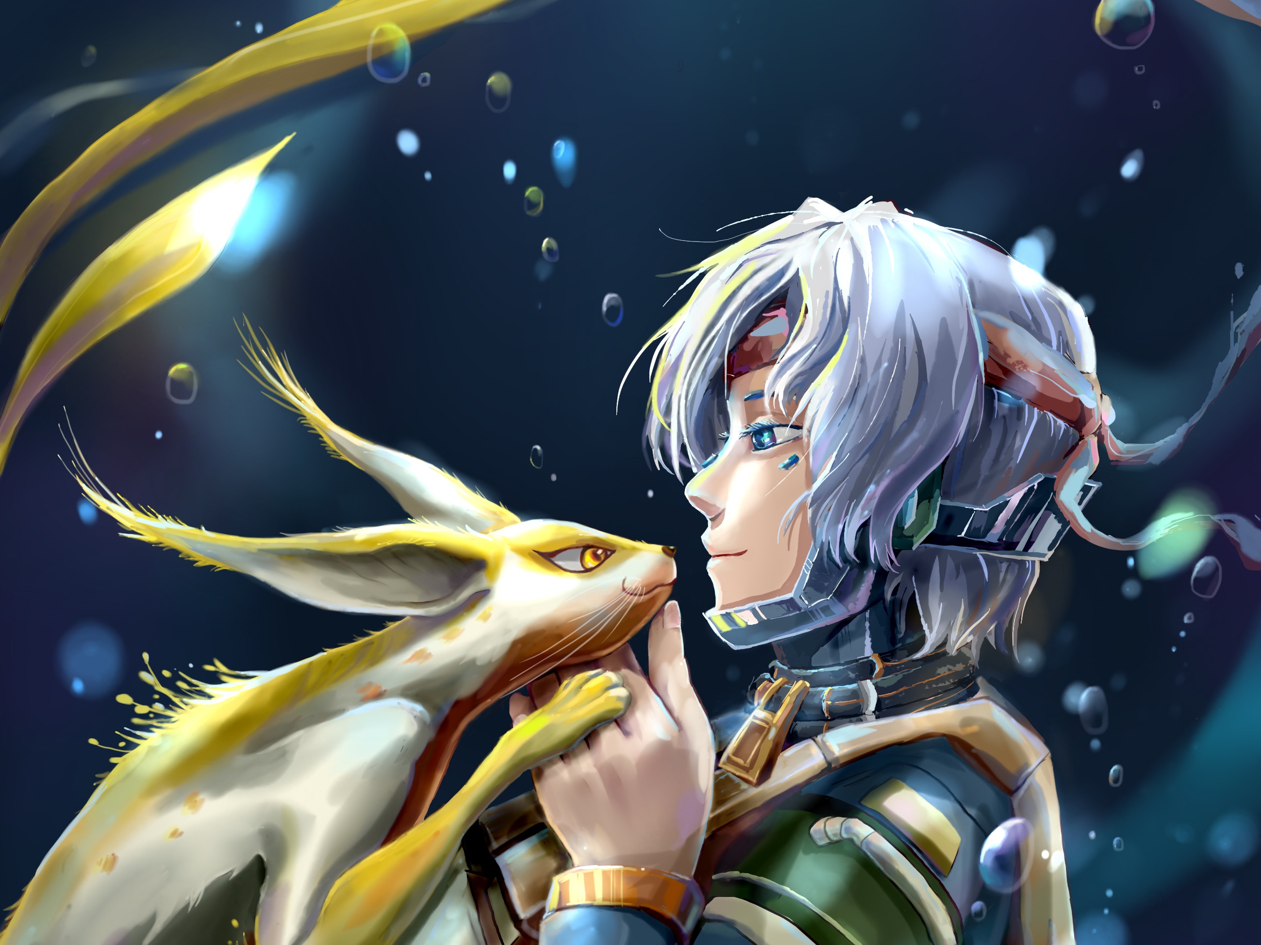 画的一些星际战甲（warframe)的同人图_青棘吃烤鸭-站酷ZCOOL