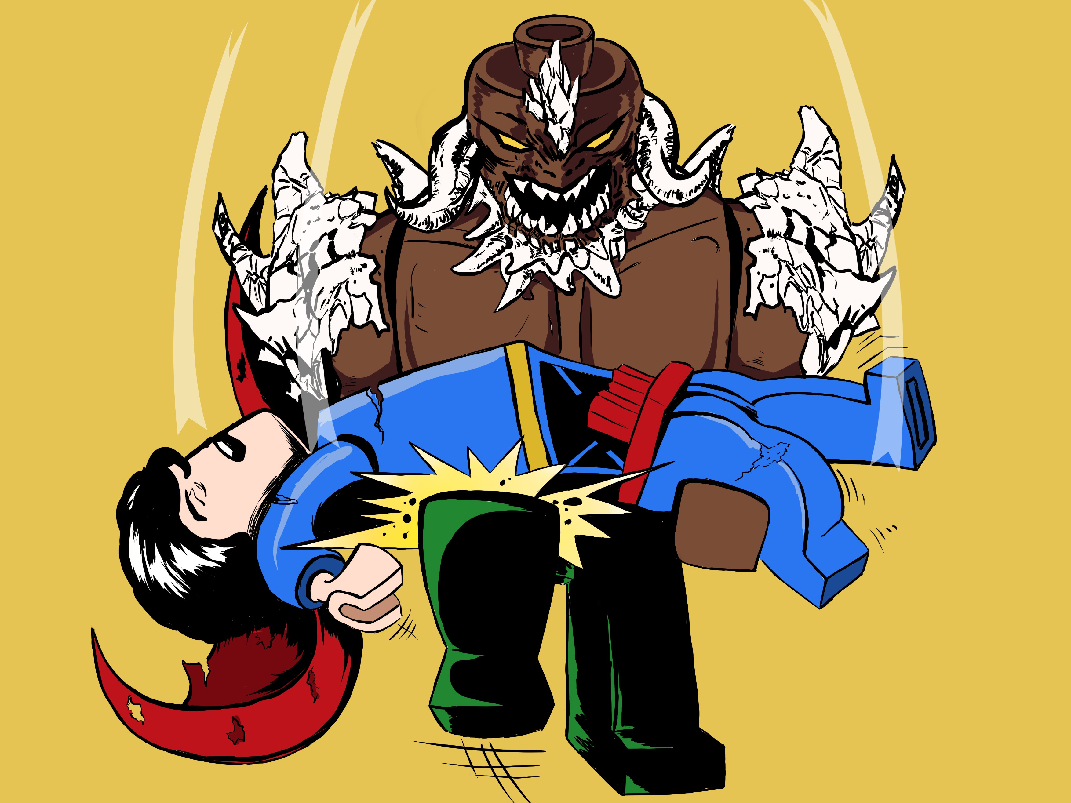 修正颈腰康胶囊插画广告设计_蝠二郎-站酷ZCOOL