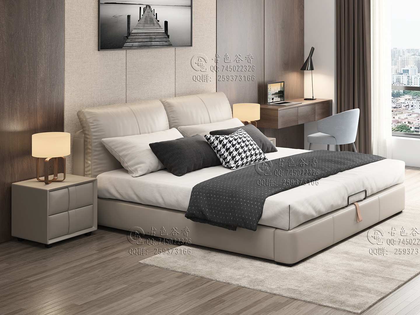 №004皮床渲染教程_古色谷香-站酷ZCOOL