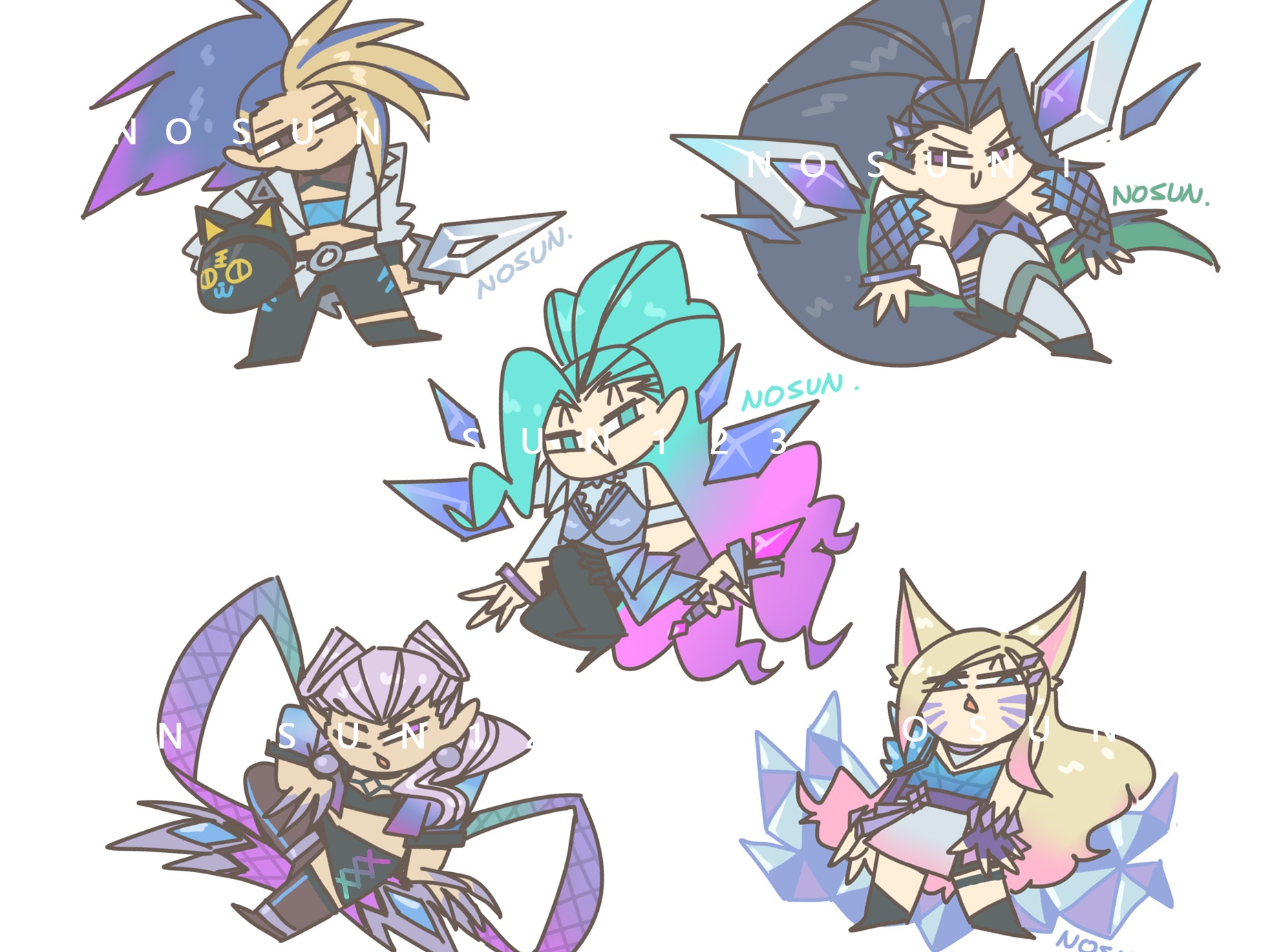 LOL新KDA_nosun123-站酷ZCOOL