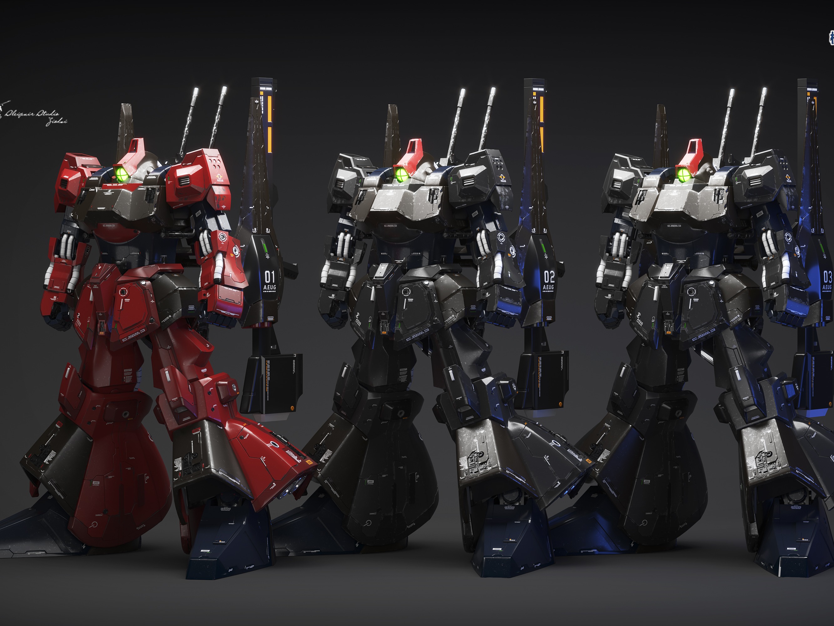 MG RICK DIAS+Quattro Vageena’s customize -plus-_ziodai-站酷ZCOOL
