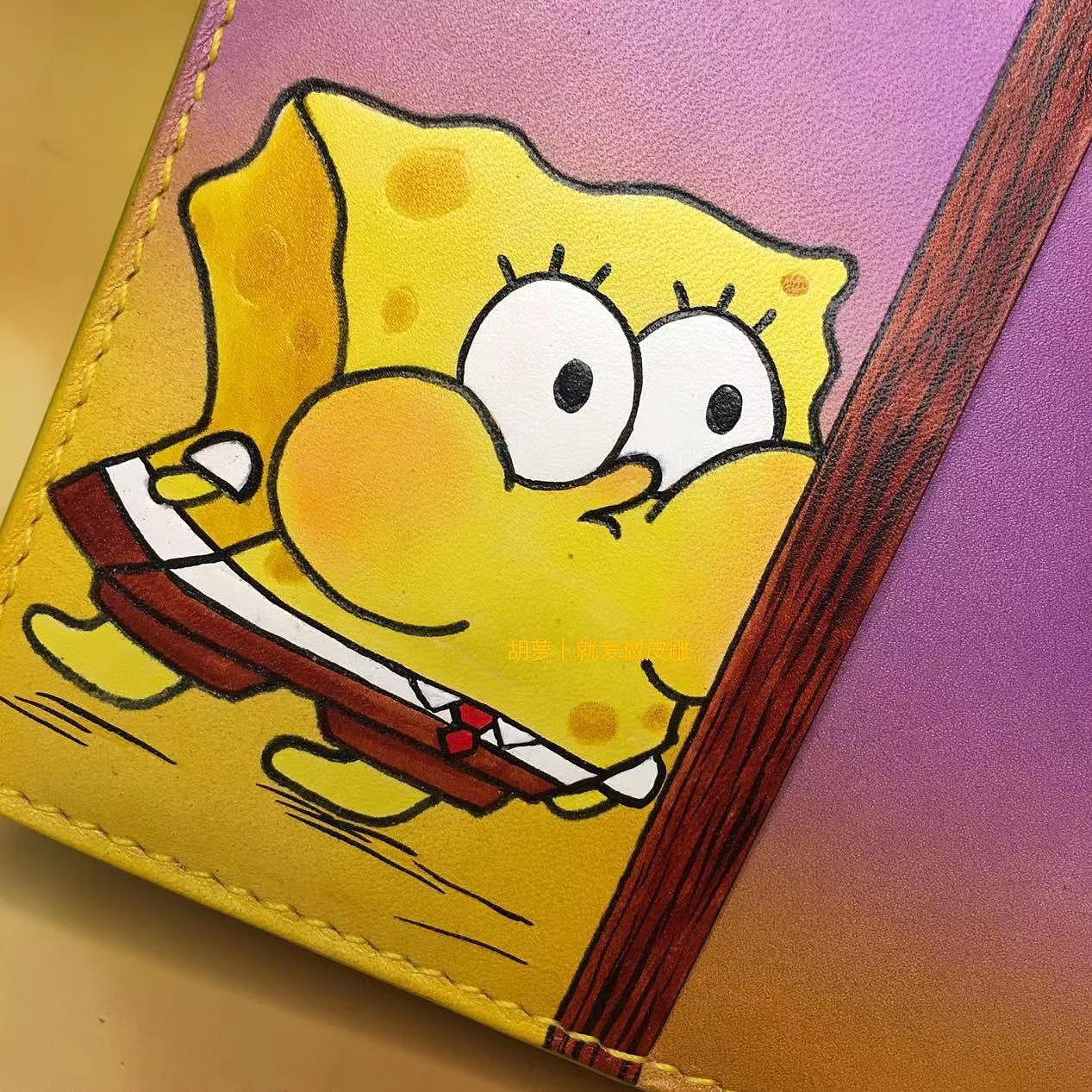 海绵宝宝A7手帐_胡萝卜会皮雕-站酷ZCOOL