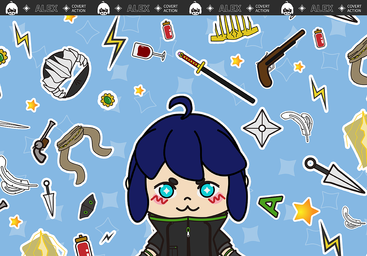 ALEX IP形象展示_癫狂小仓鼠-站酷ZCOOL