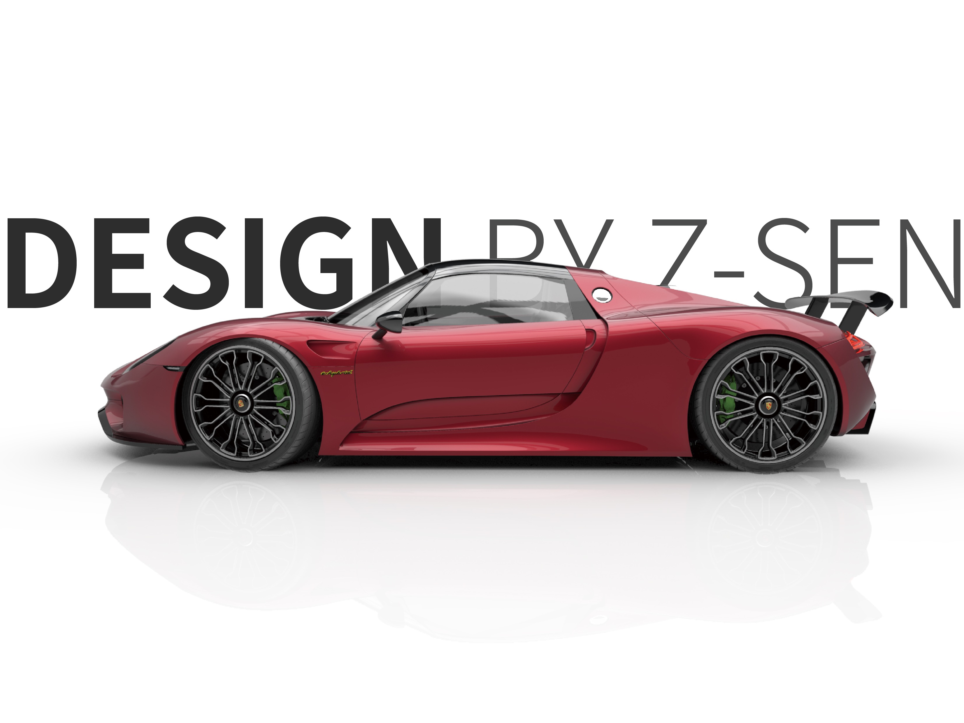 汽车-渲染_Zsen_zZ-站酷ZCOOL