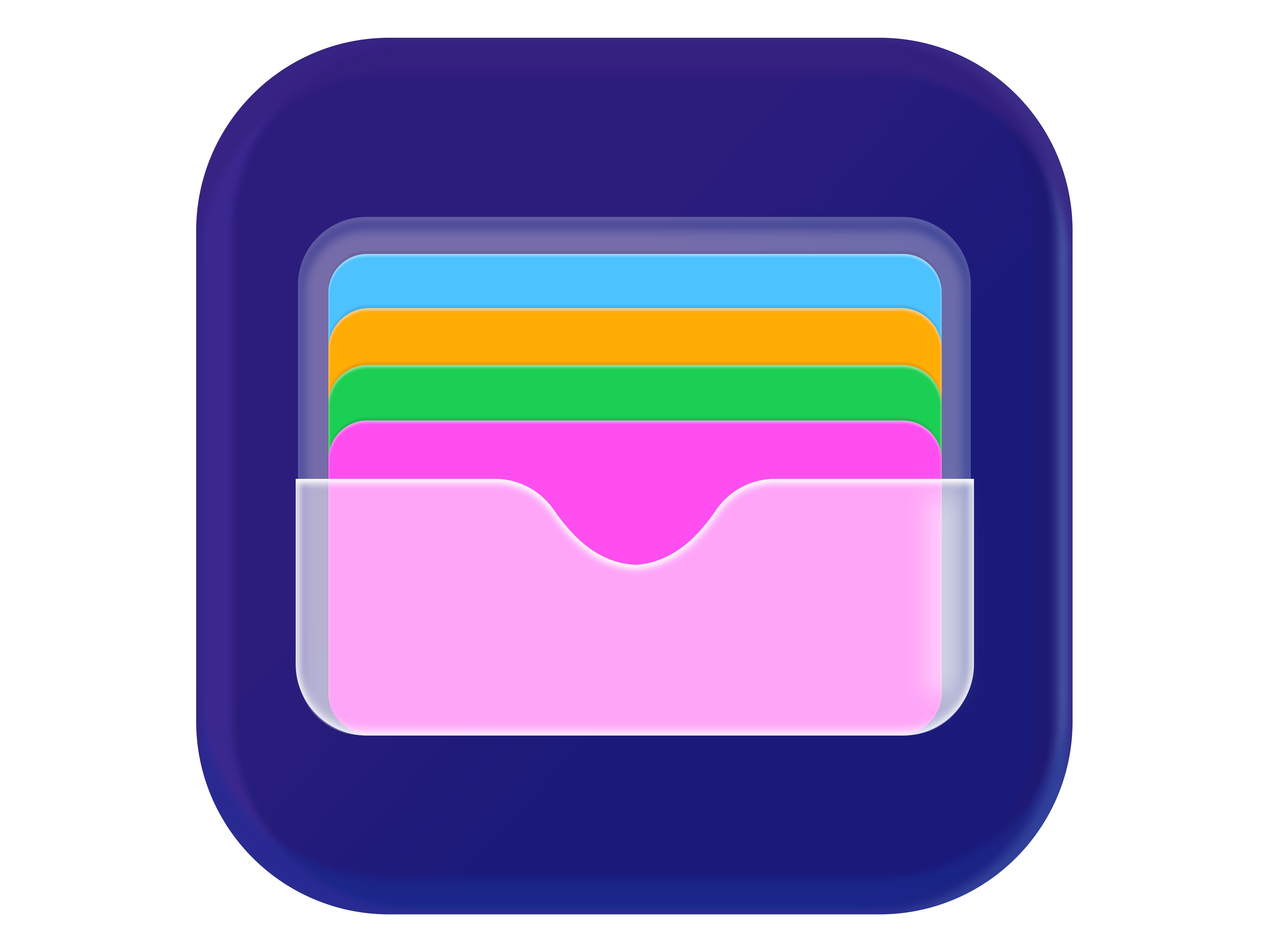 ios14钱包图标 icon 立体 轻拟物 三维_刘刚刚-站酷ZCOOL