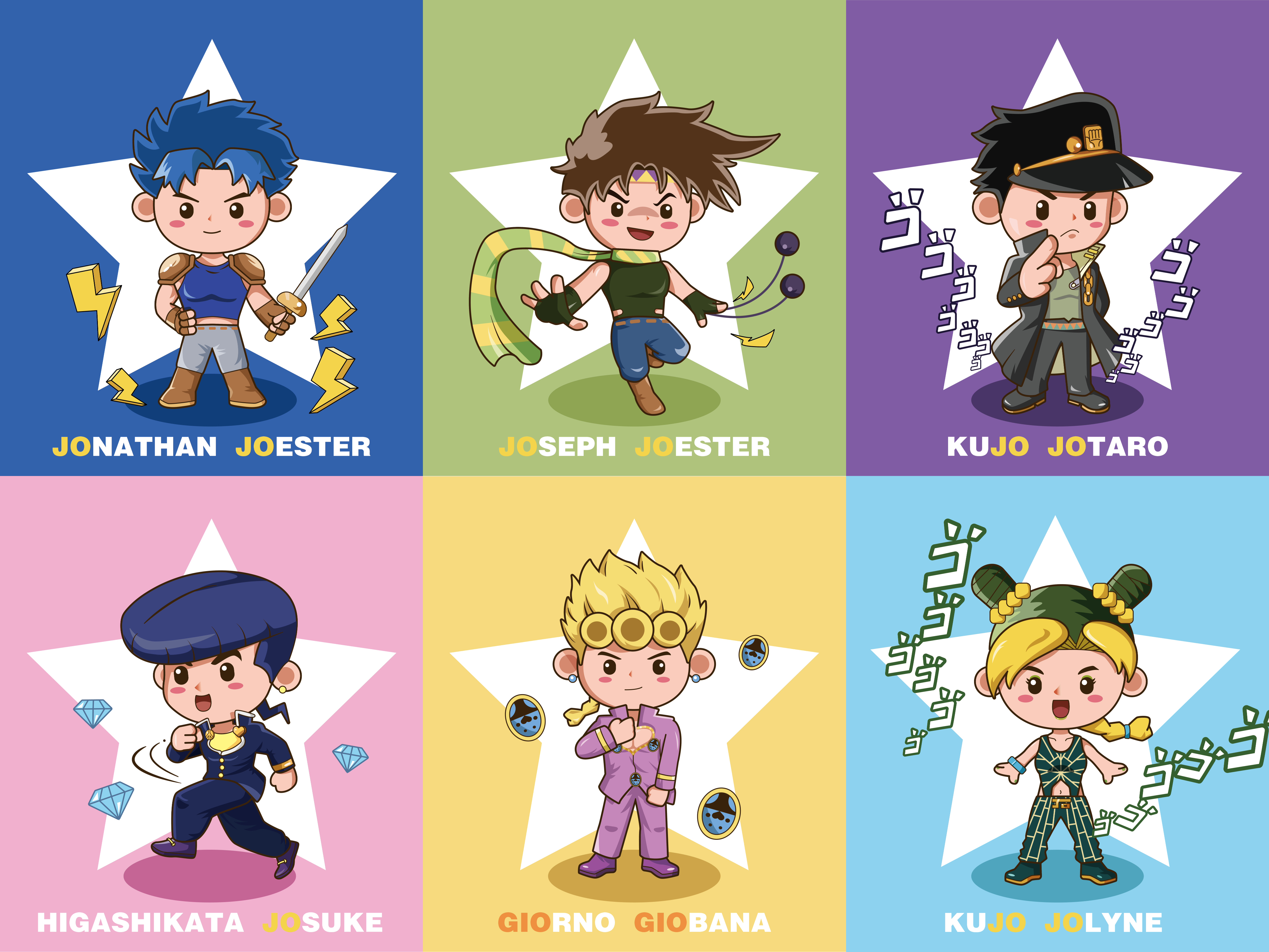 jojo的奇妙冒险手机壁纸_素材网站_图片免费下载-ZCOOL站酷