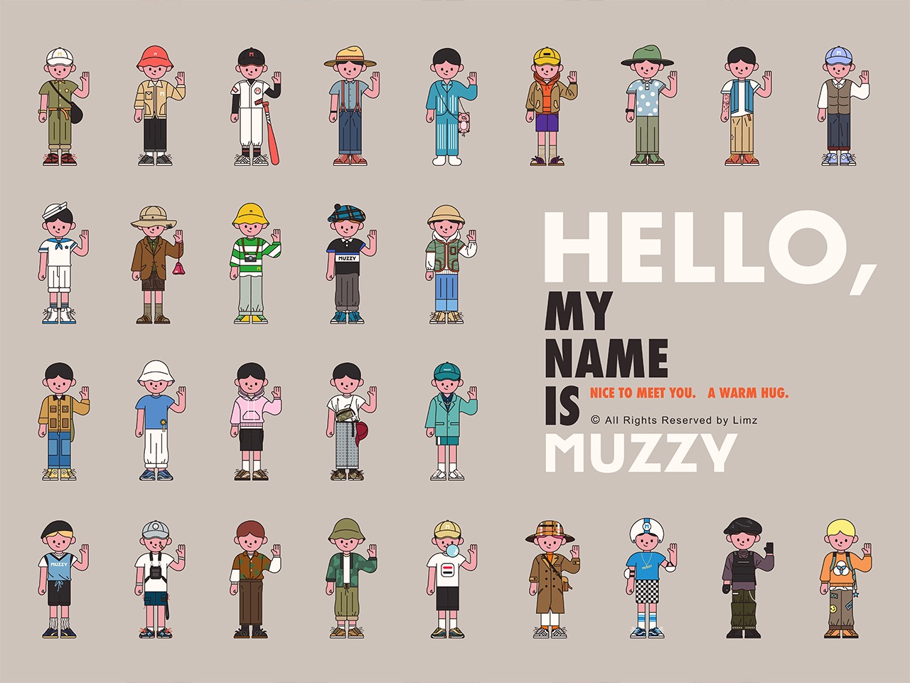 MUZZY/100_Limz-站酷ZCOOL