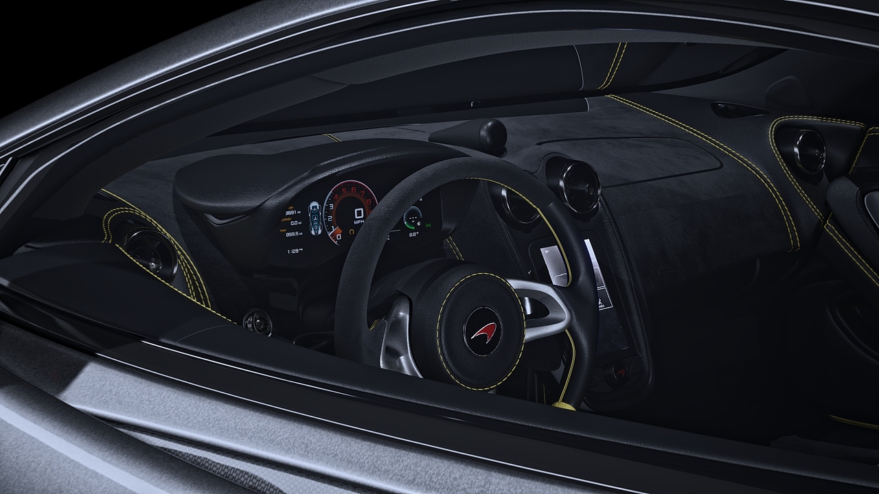 UE5汽车渲染练习作品_Mclaren_570S动画_Bamboo_AshleyYu-站酷ZCOOL