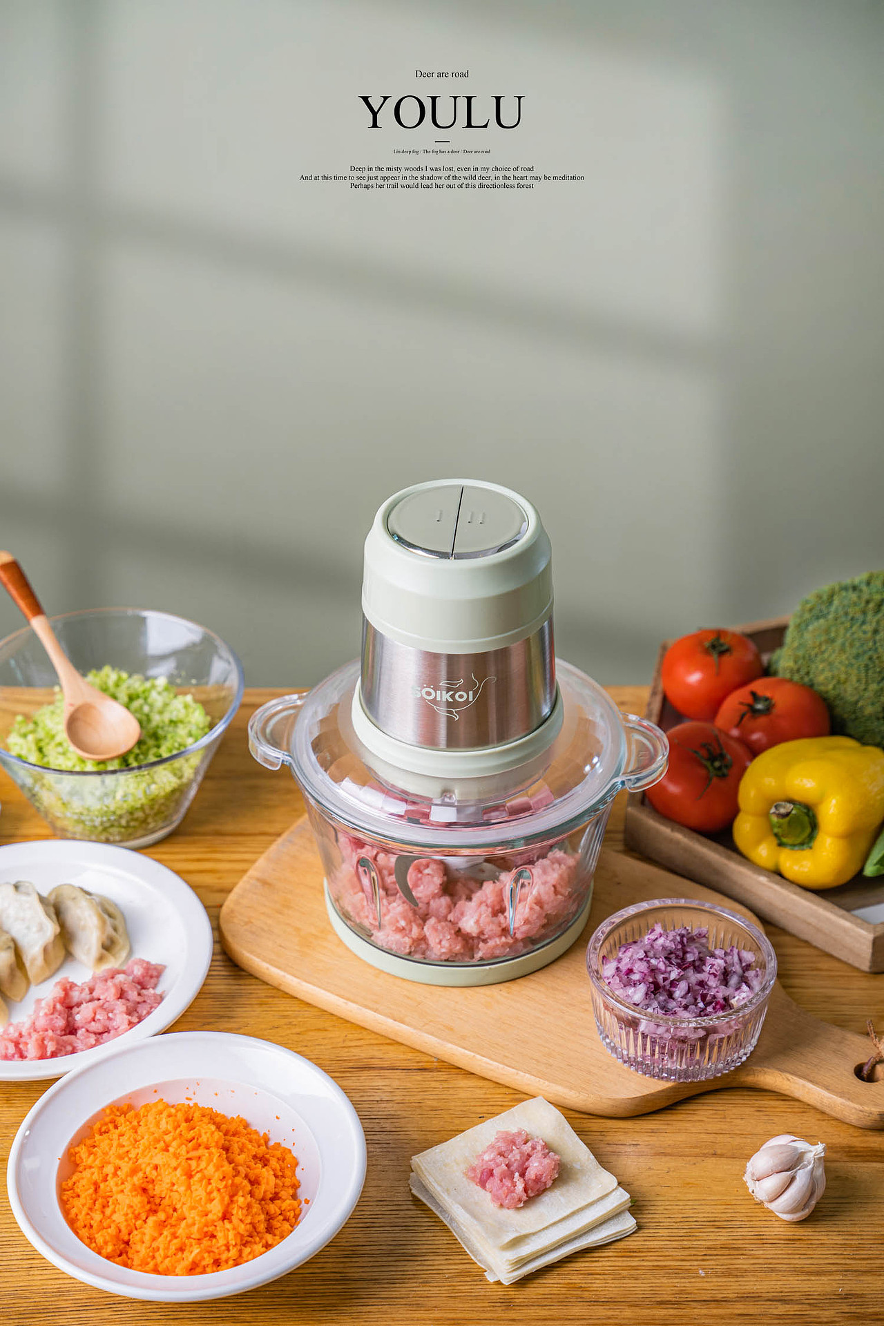 soikoi x 绞肉机 x 热水壶 x 电饭锅_有鹿YOULU-站酷ZCOOL