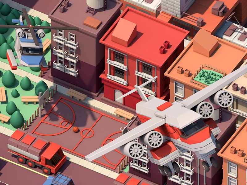 LEGO Render&Else Render_大金Derk-站酷ZCOOL