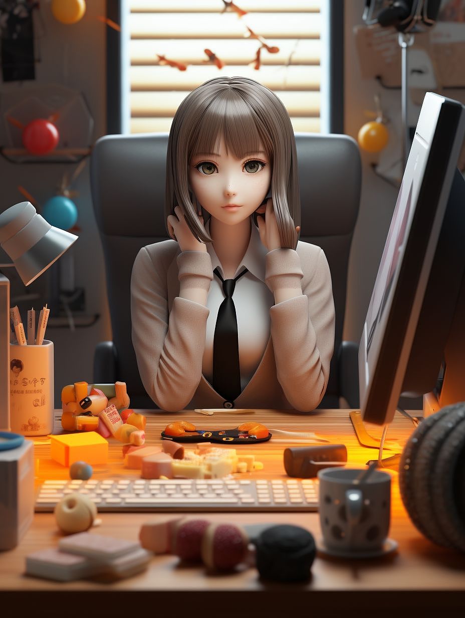 上班族女生_ALiYaW-站酷ZCOOL