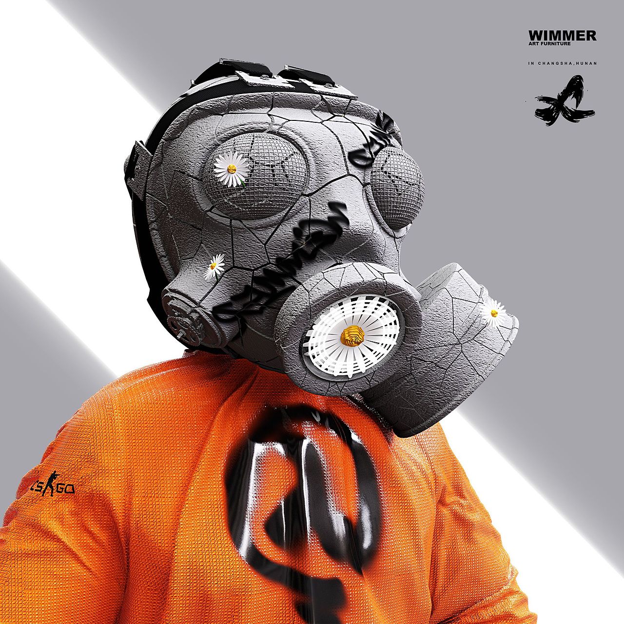 布织狗&CS GO潮流头像设计_Wimmer-站酷ZCOOL