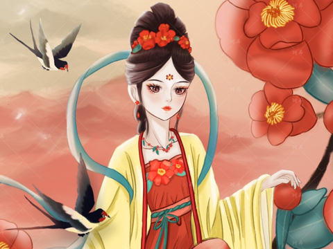 古风全身_阿布1929-站酷ZCOOL