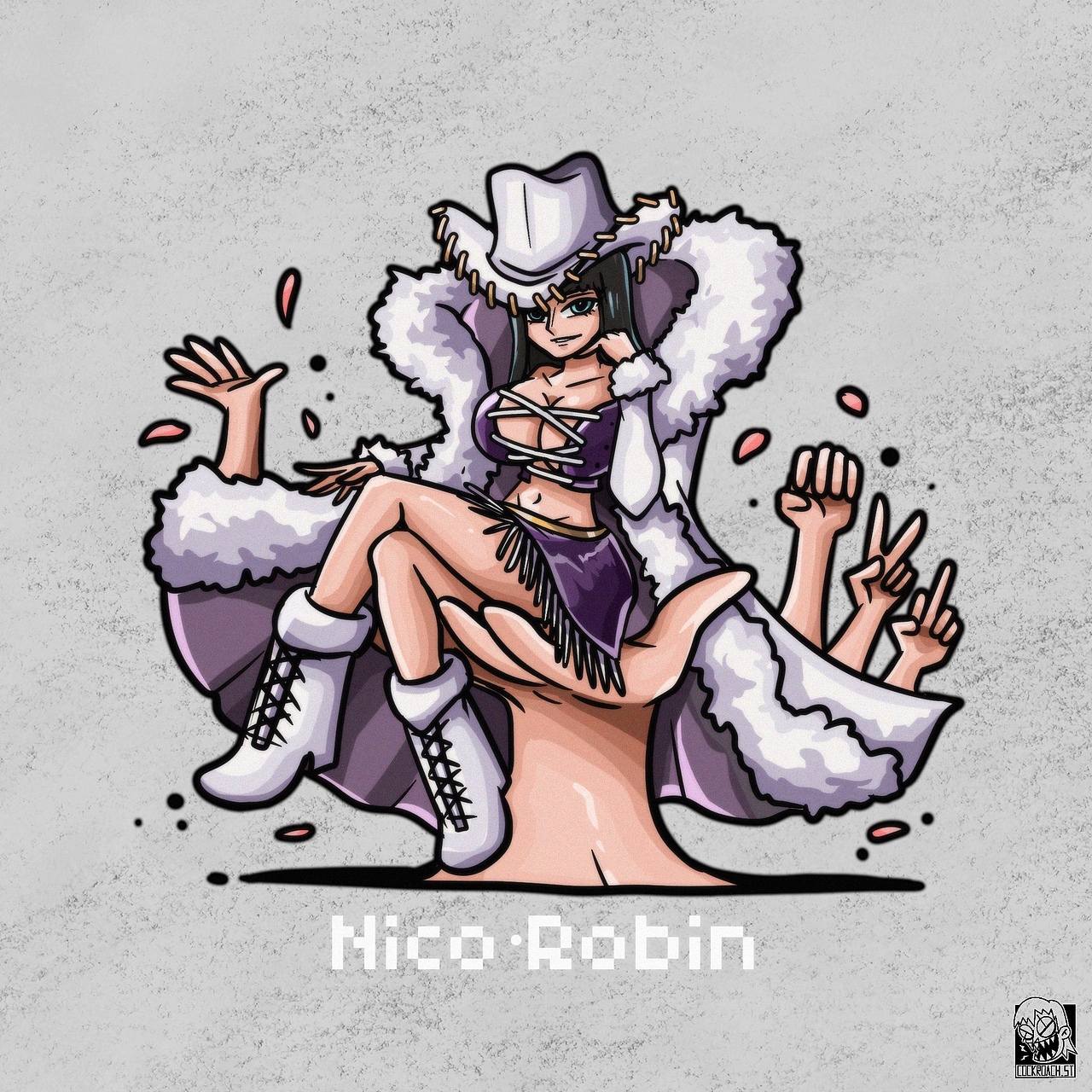 挑战画1000个角色第七弹（海贼王篇2）_曱甴st-站酷ZCOOL