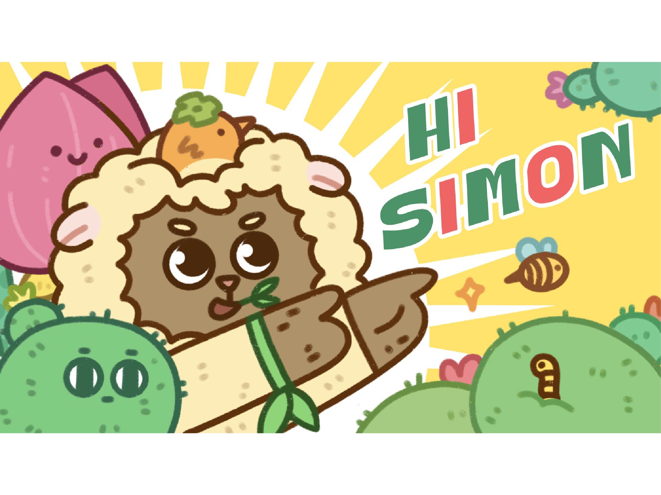 SIMON西蒙｜原创IP设计_瑞雯_Raven-站酷ZCOOL