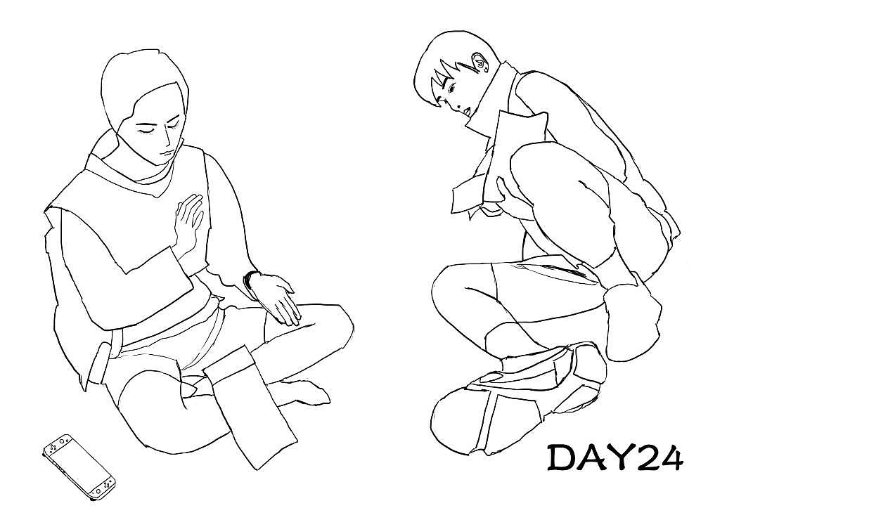 #速写60天挑战赛#day24@速写班长_九墨2022-站酷ZCOOL