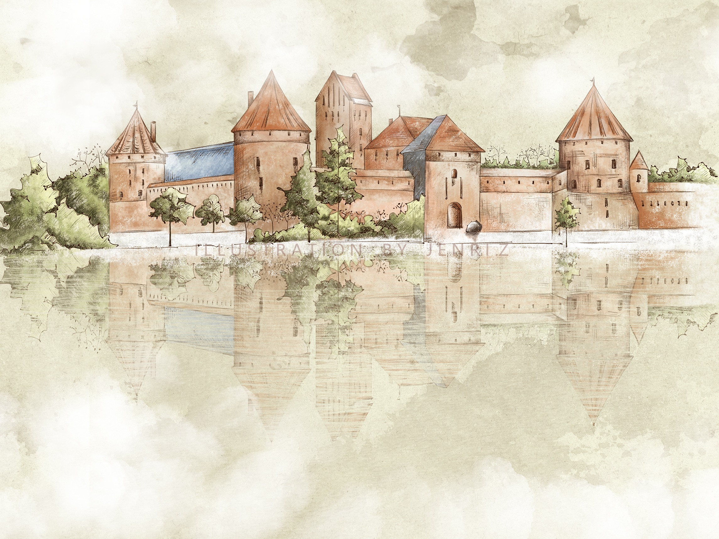 梦想城堡_JenriZ-站酷ZCOOL