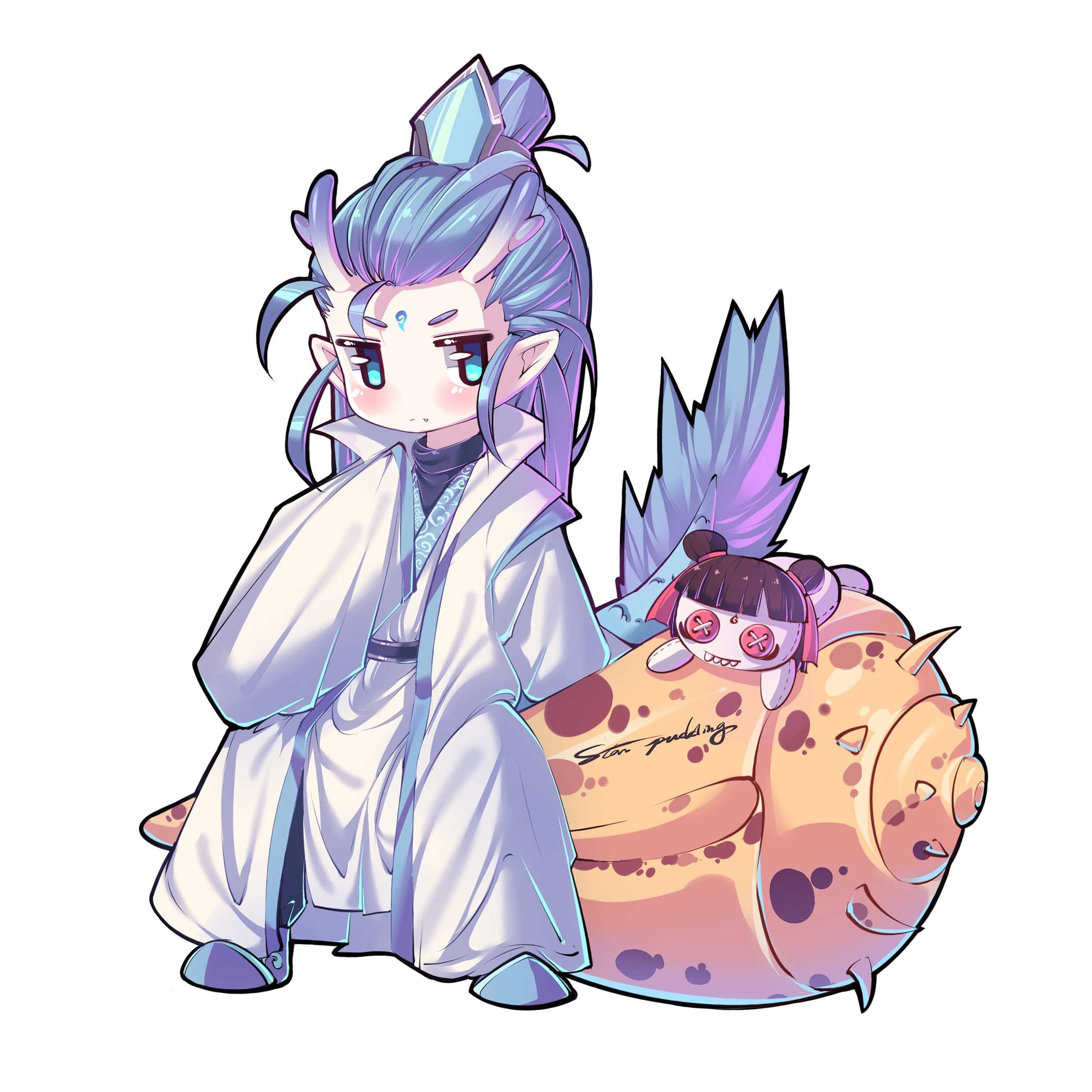 敖丙同人Q版|动漫|其他动漫|星星布丁 - 原创作品 - 站酷 (ZCOOL)