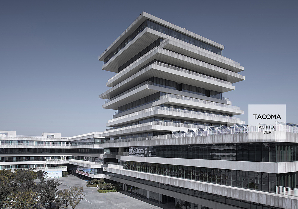 杭州师范大学仓前校区图书馆项目_TACOMA建筑摄影-站酷ZCOOL