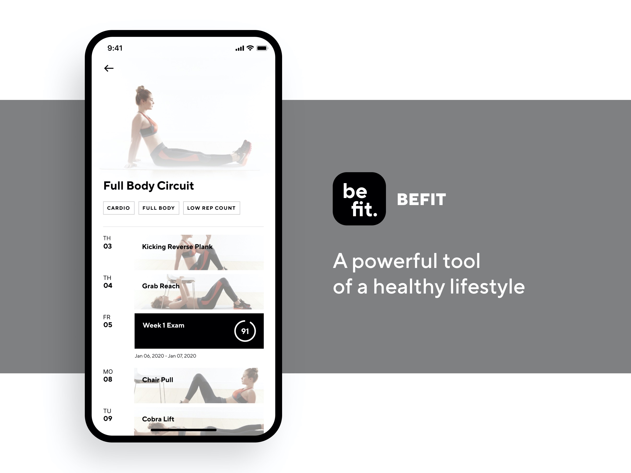 Befit App_Shakuro-站酷ZCOOL