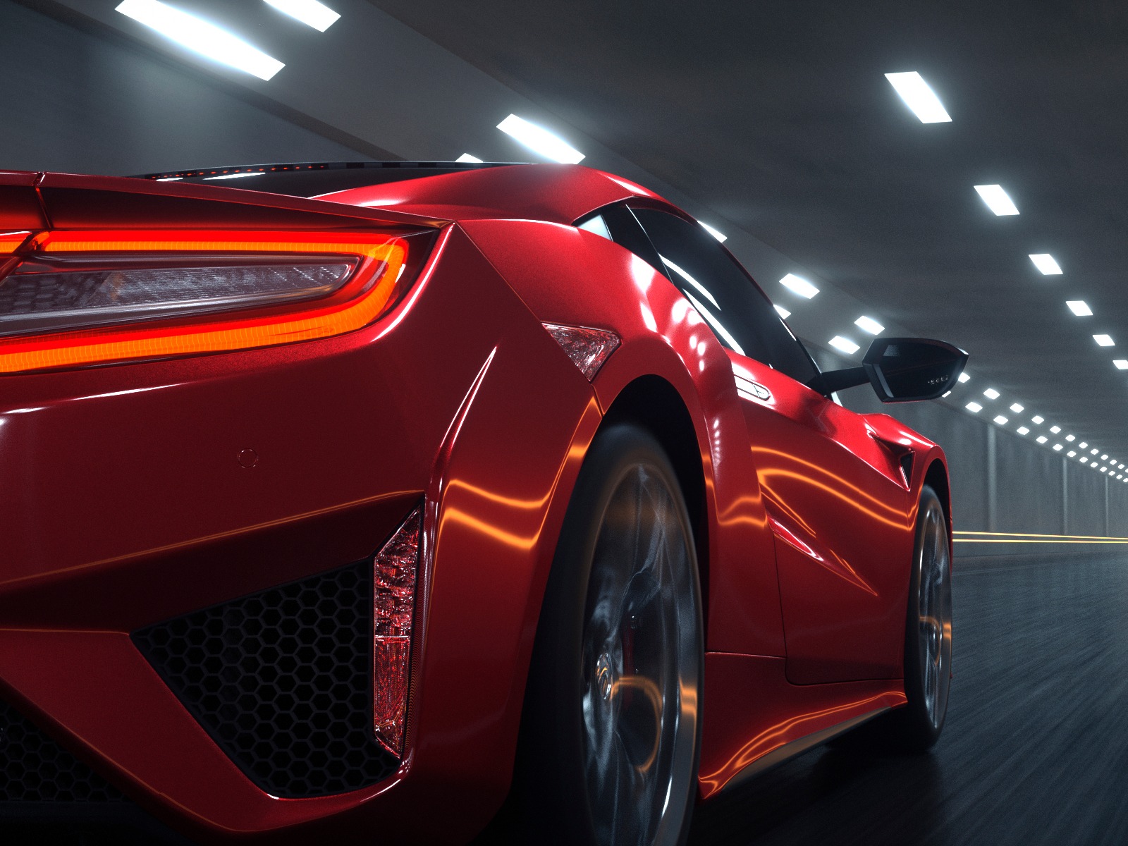 NSX CG_阿辉_-站酷ZCOOL