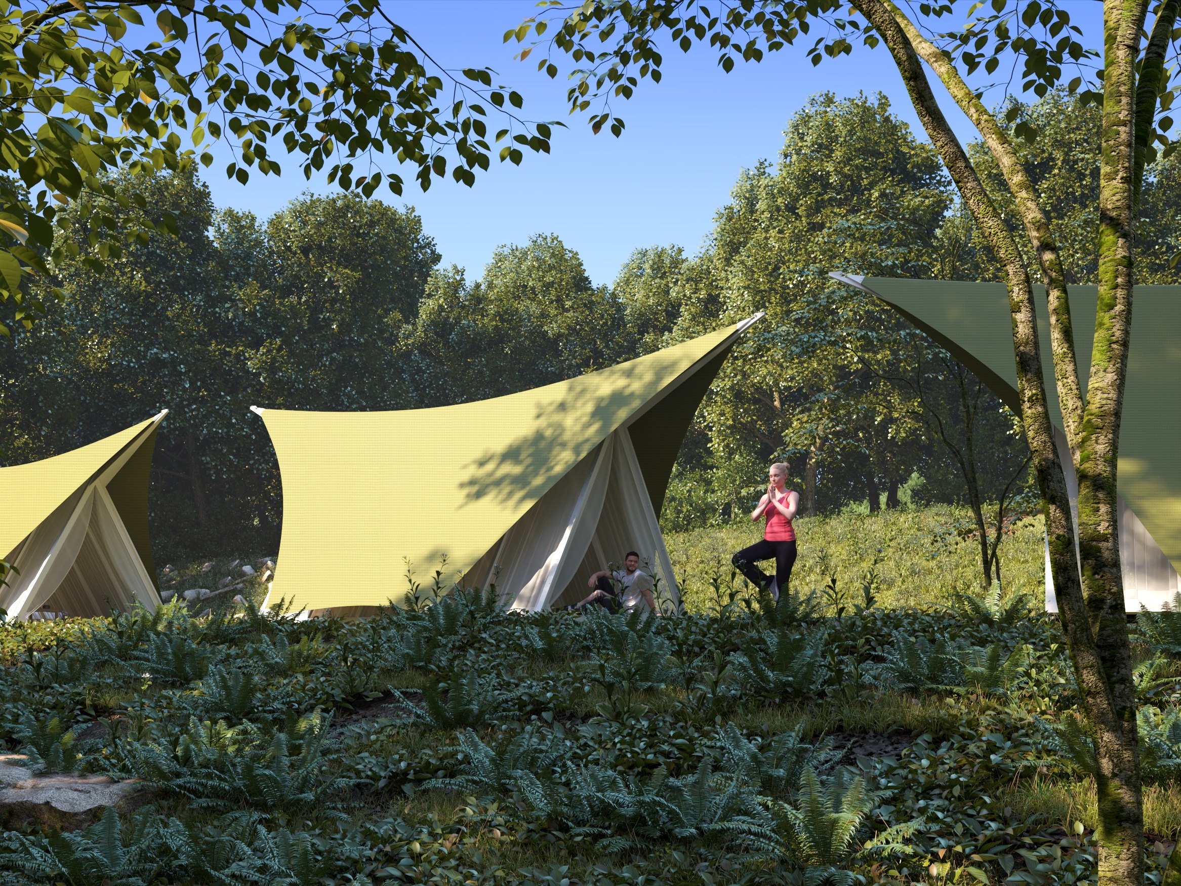 帐篷酒店_shadowworks-站酷ZCOOL