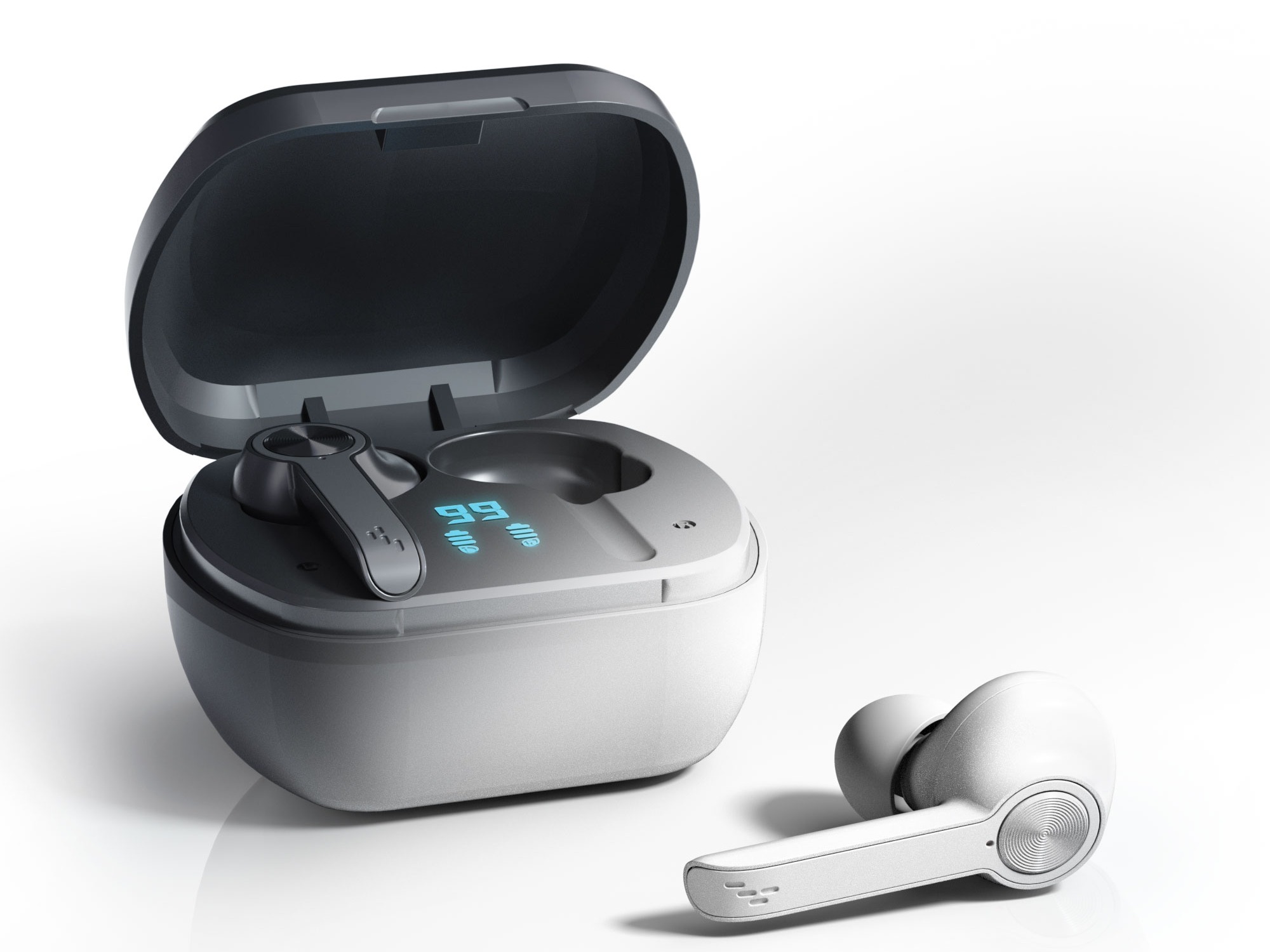 日常渲染练习(C4D,OC渲染)-3C耳机类目_AAngelina-站酷ZCOOL