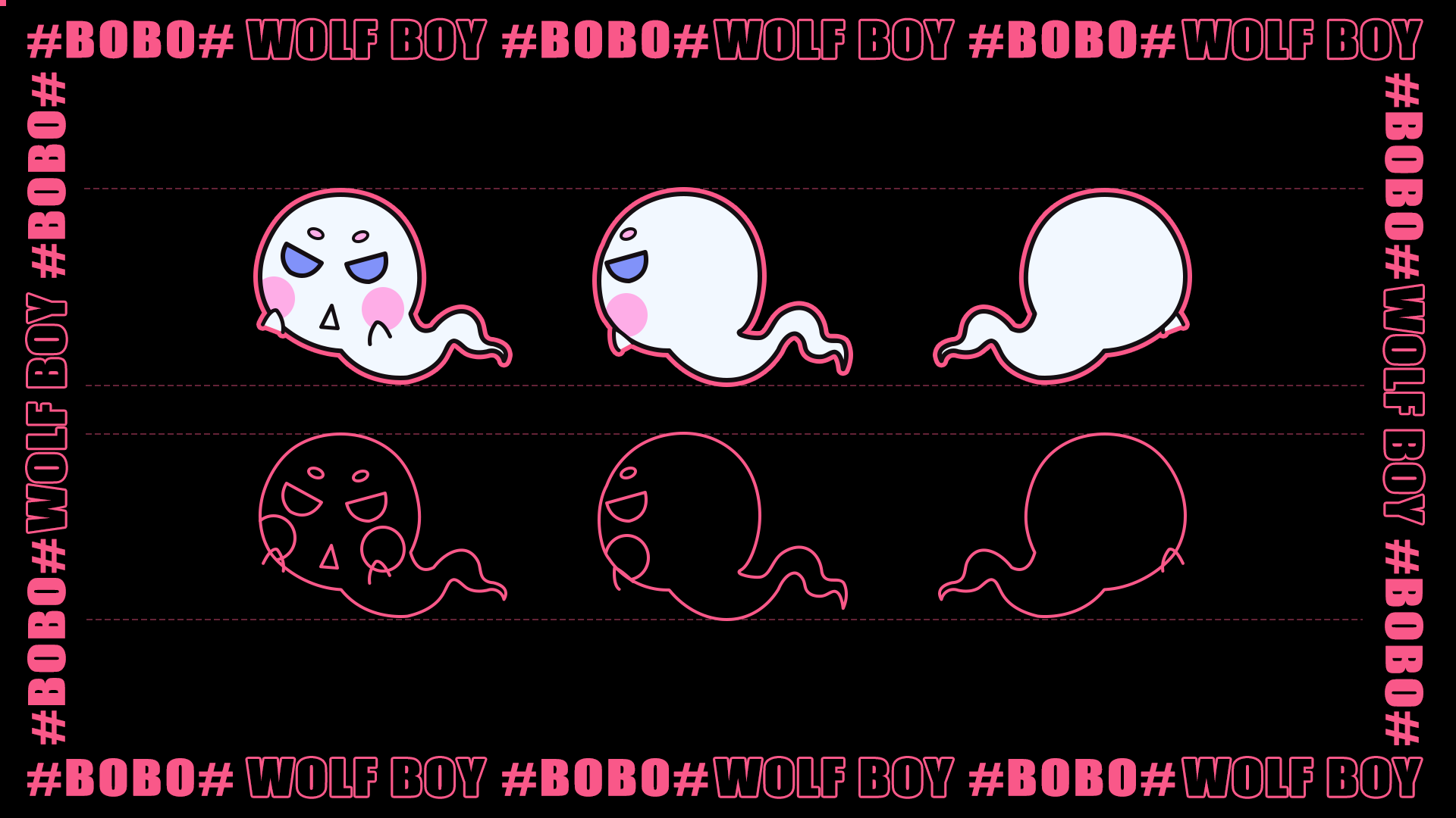 WOLF BOY IP形象设计_YBOBOB-站酷ZCOOL