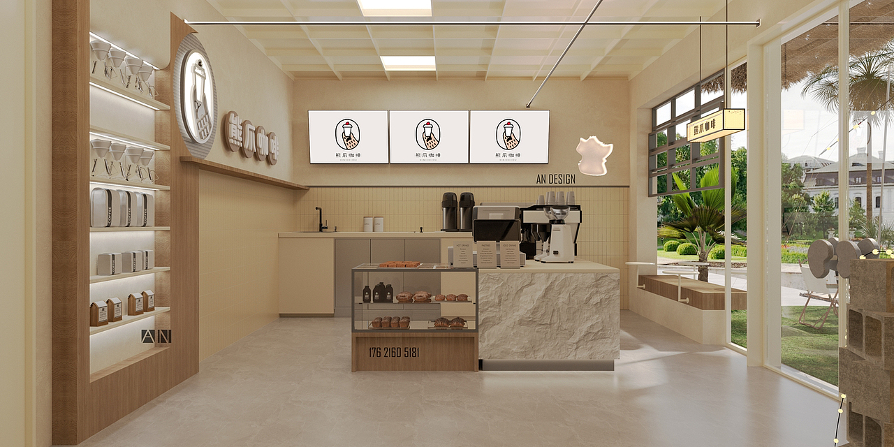 上海熊爪咖啡——SCI店_吴静timmy-站酷ZCOOL