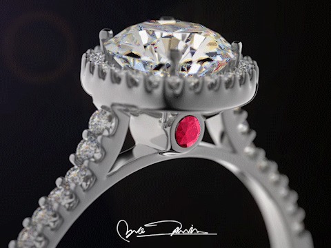 「产品宣传」Magnificence Diamond ring_BroDavid-站酷ZCOOL