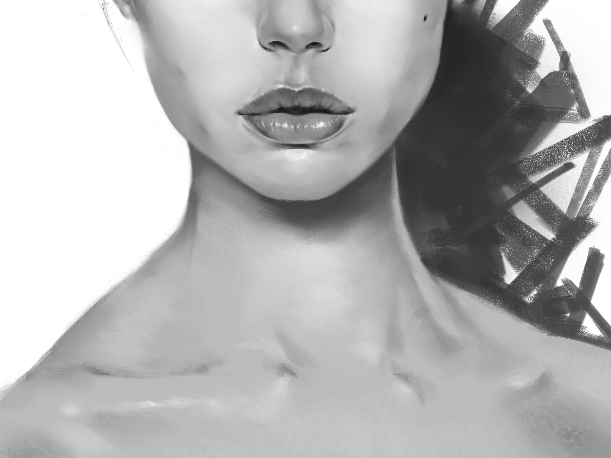 人像练习_几根树枝-站酷ZCOOL