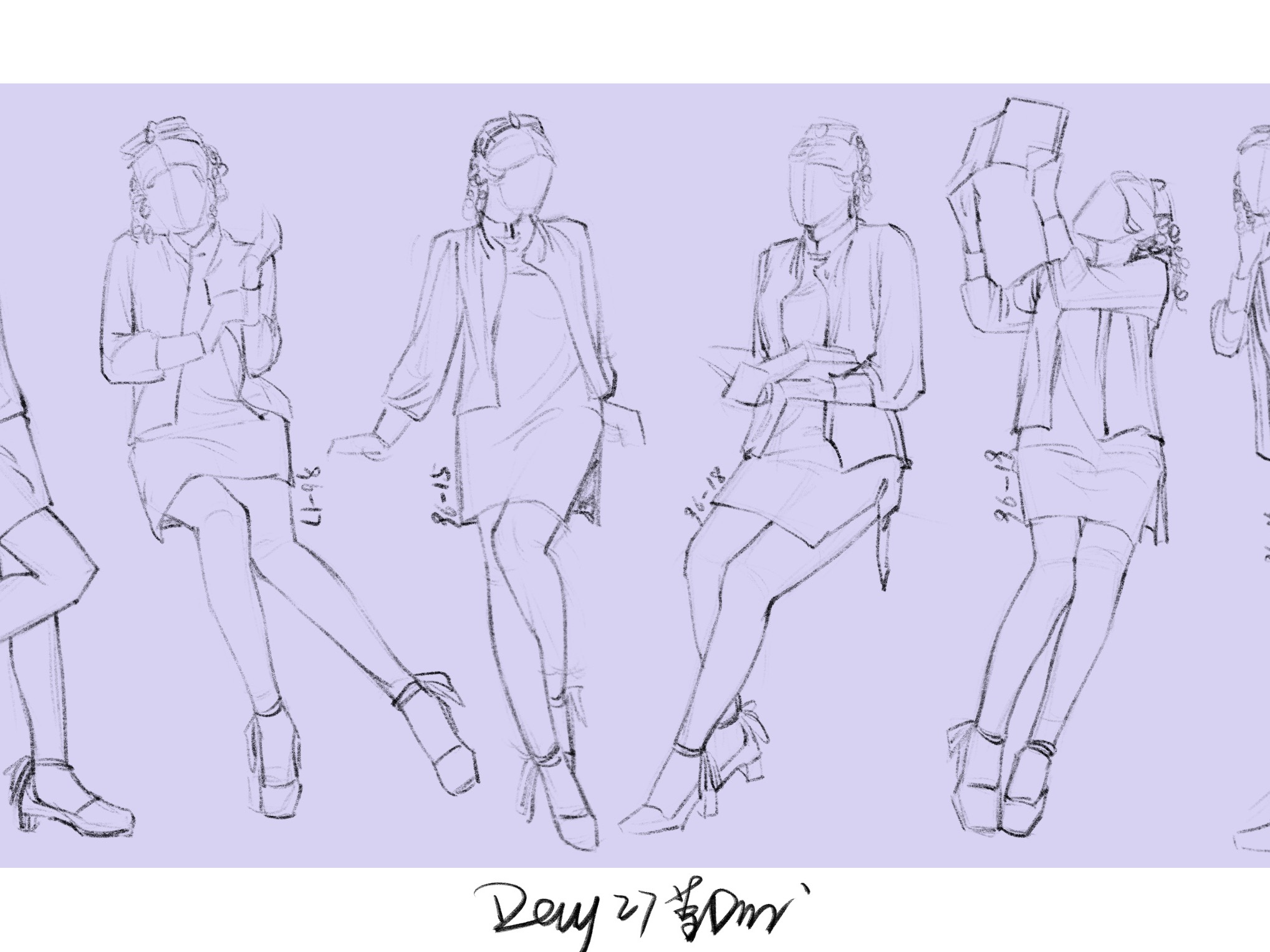 #速写60天挑战赛#day27@速写班长_鹿芢-站酷ZCOOL