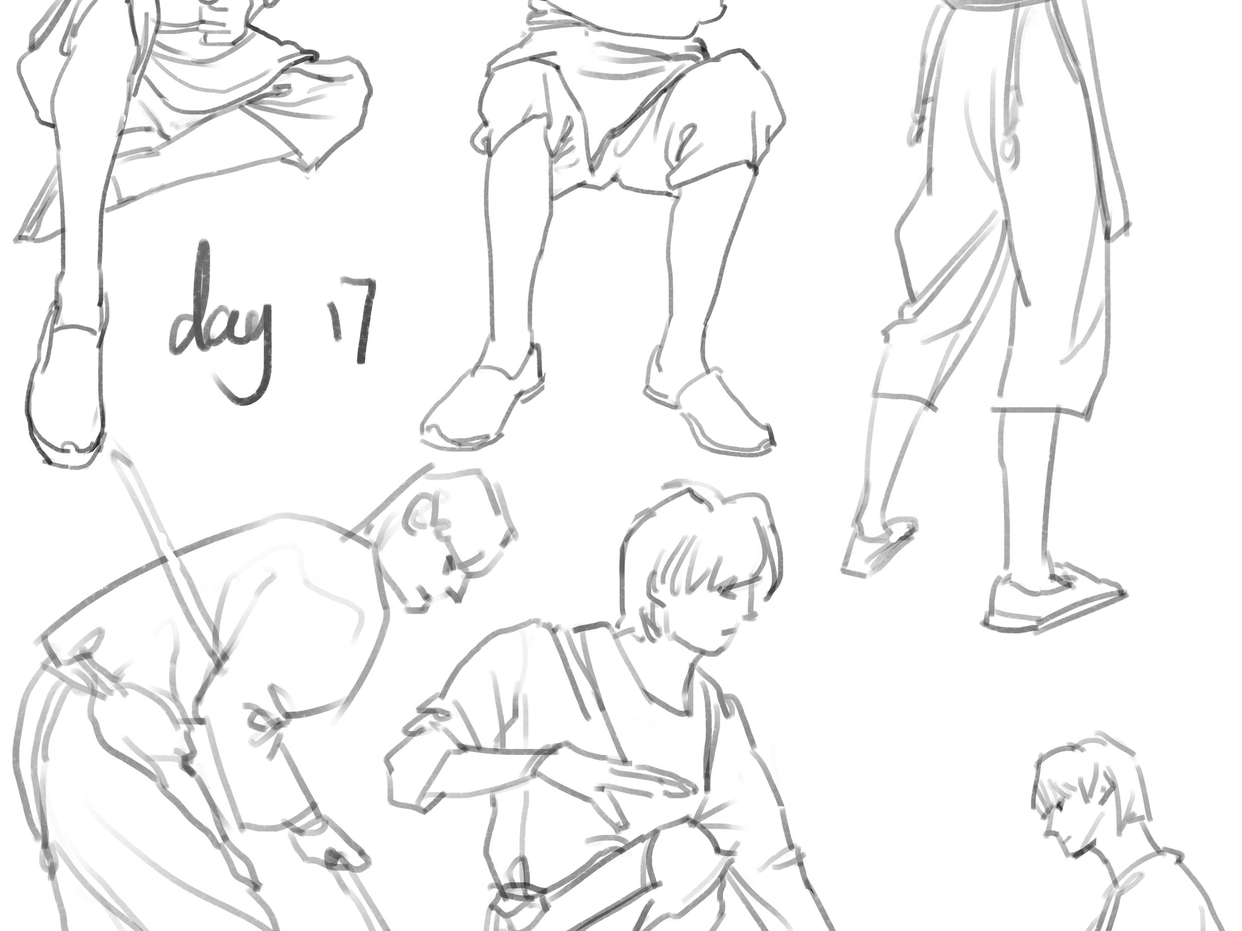 #速写60天挑战赛# day17@速写班长_cai886-站酷ZCOOL