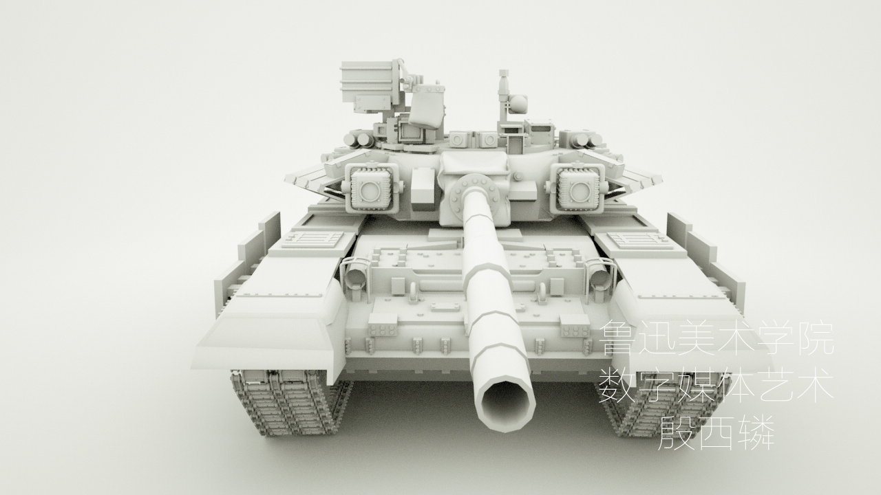 T90-裸模_RED麒麟-站酷ZCOOL