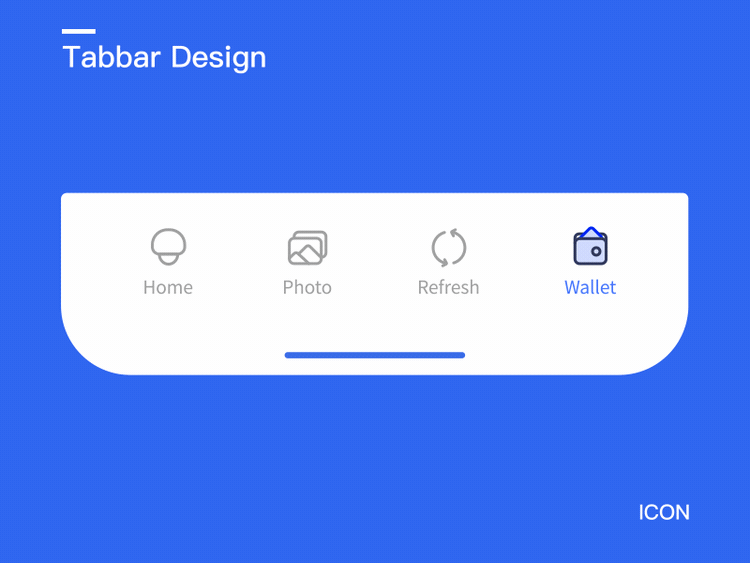TABBAR X ICON 图标动效设计_BluMark-站酷ZCOOL
