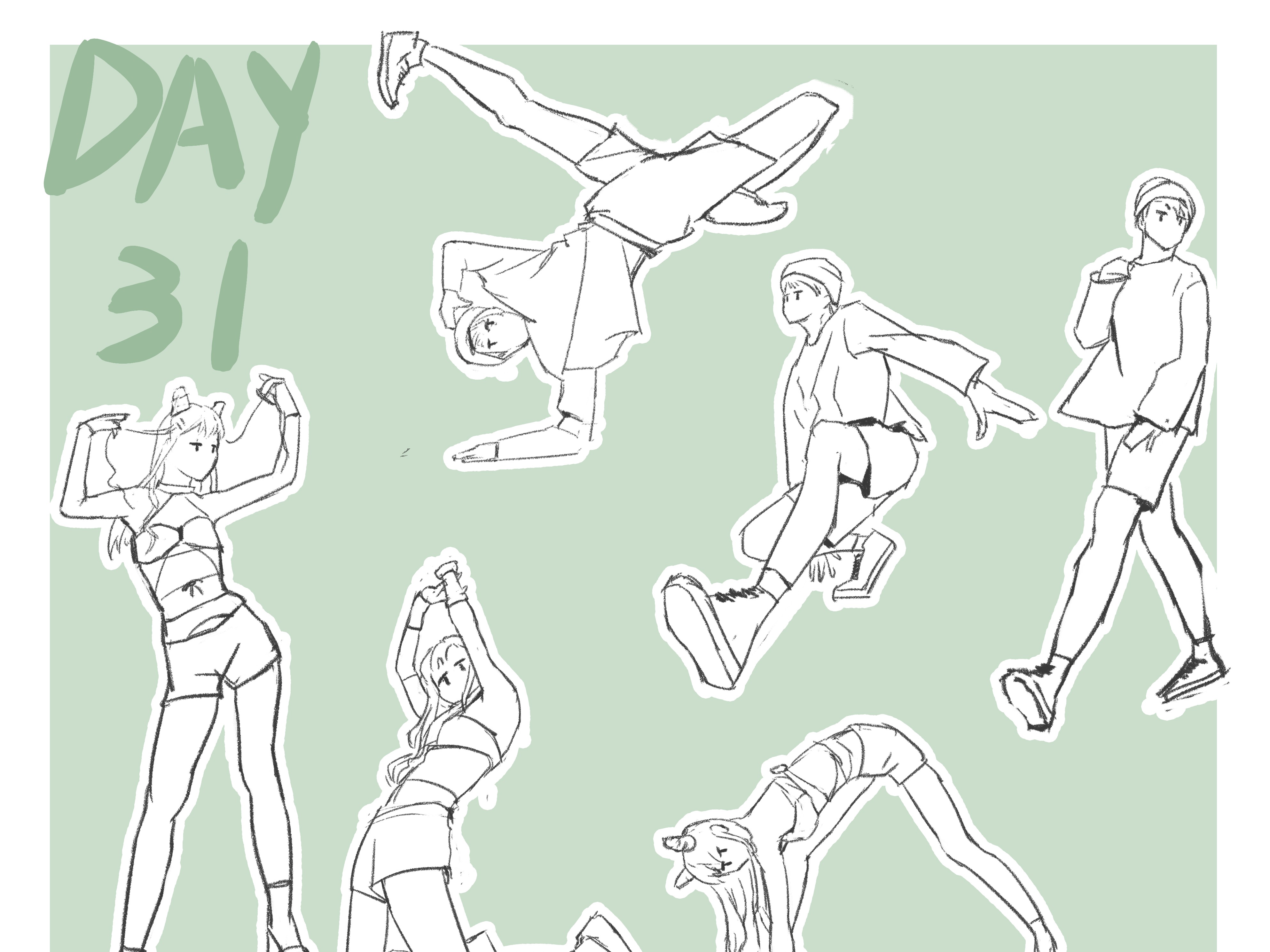 #速写60天挑战赛# day31 @速写班长 _秃秃腾-站酷ZCOOL