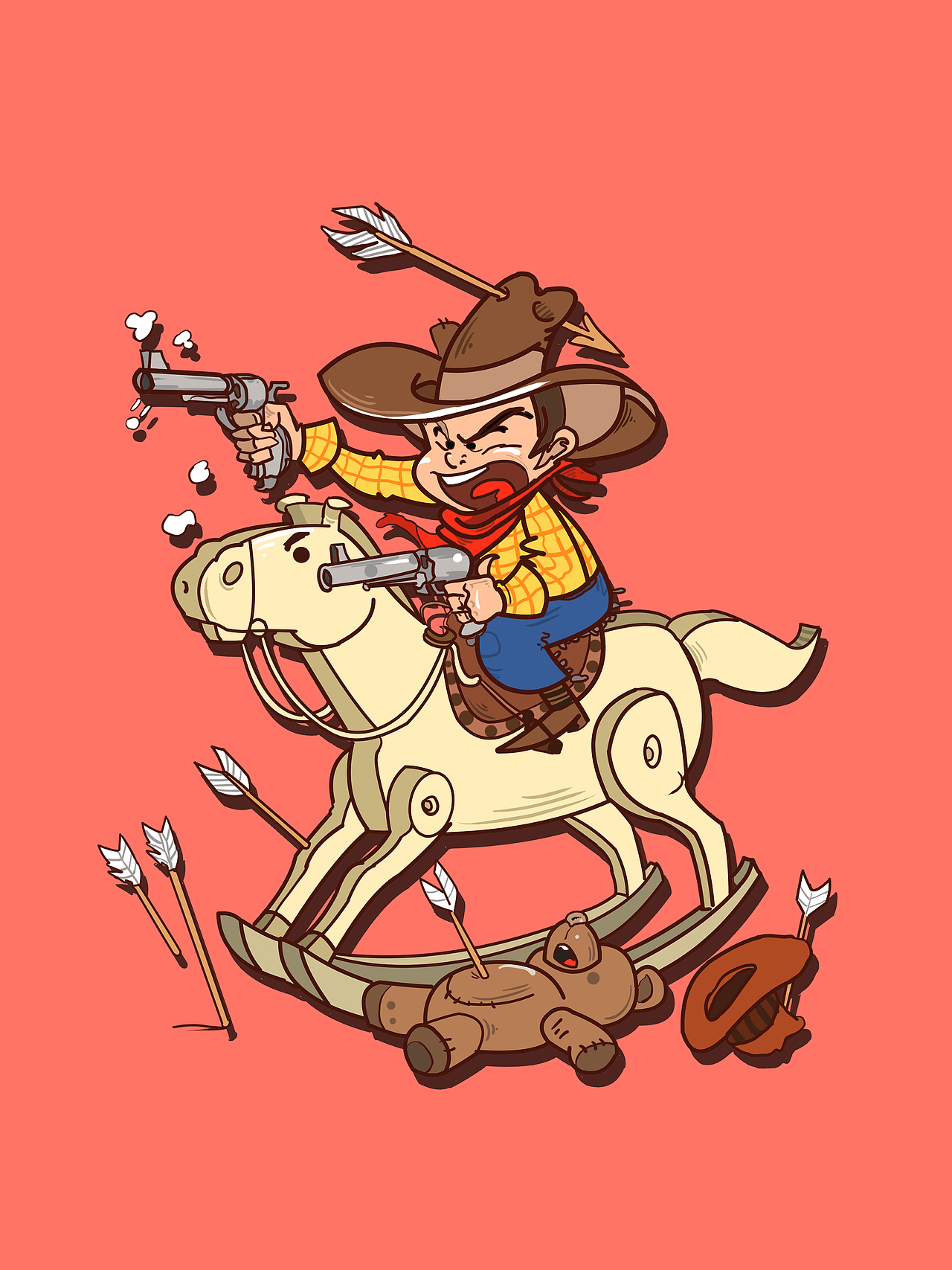 《玩具总动员》-胡迪_Henb-站酷ZCOOL