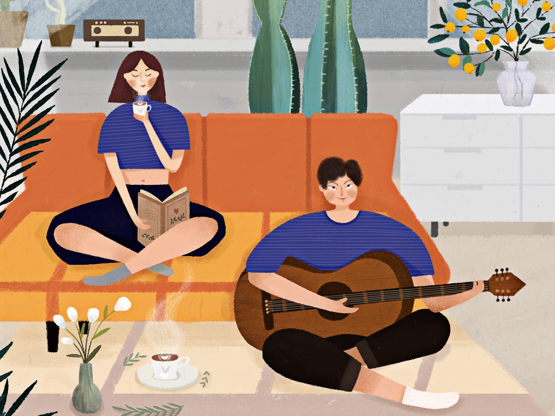 Happy Valentine’s Day （余生，请多指教）_第七个桔子-站酷ZCOOL