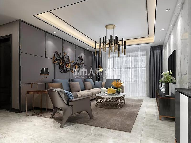 茉莉公馆129㎡简约风格，温馨生活从这里开始_城市人家1231-站酷ZCOOL