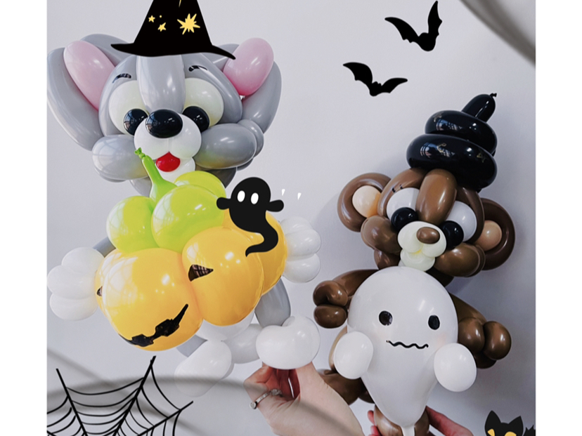气球制作猫和老鼠🎃_angleANN-站酷ZCOOL