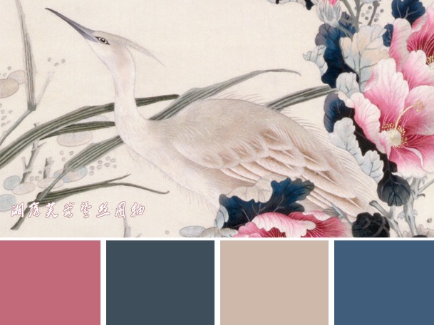 美丽的配色卡啊——古代名画_Bona_Dai-站酷ZCOOL