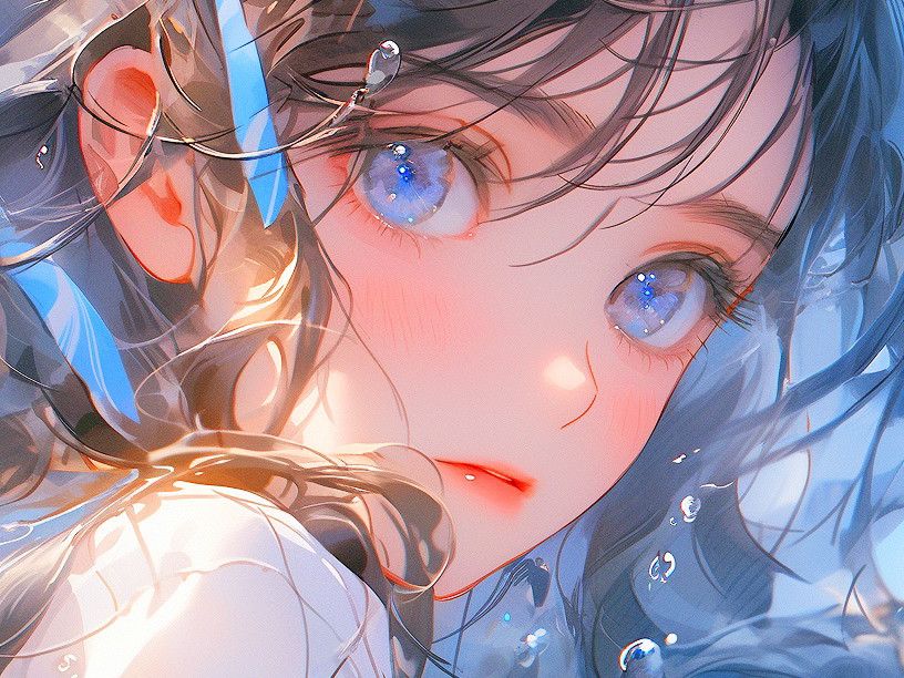 AI绘画 MJ niji5（眸）_花小婳-站酷ZCOOL