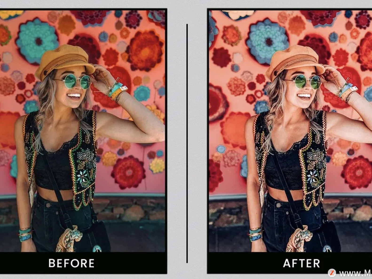 秋天琥珀色柔和图像lr预设_mac开心-站酷ZCOOL