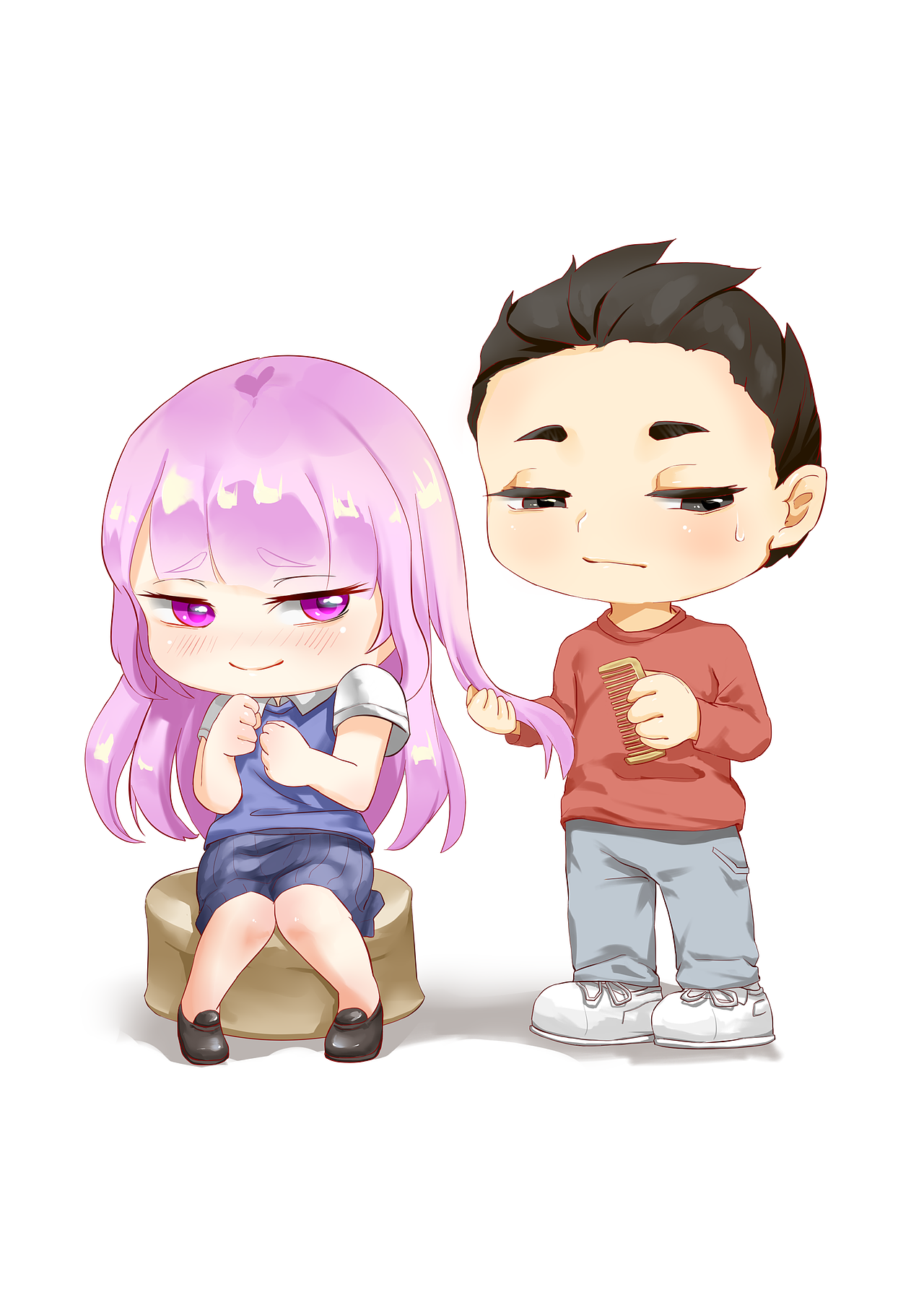 摸鱼_Liuise-站酷ZCOOL