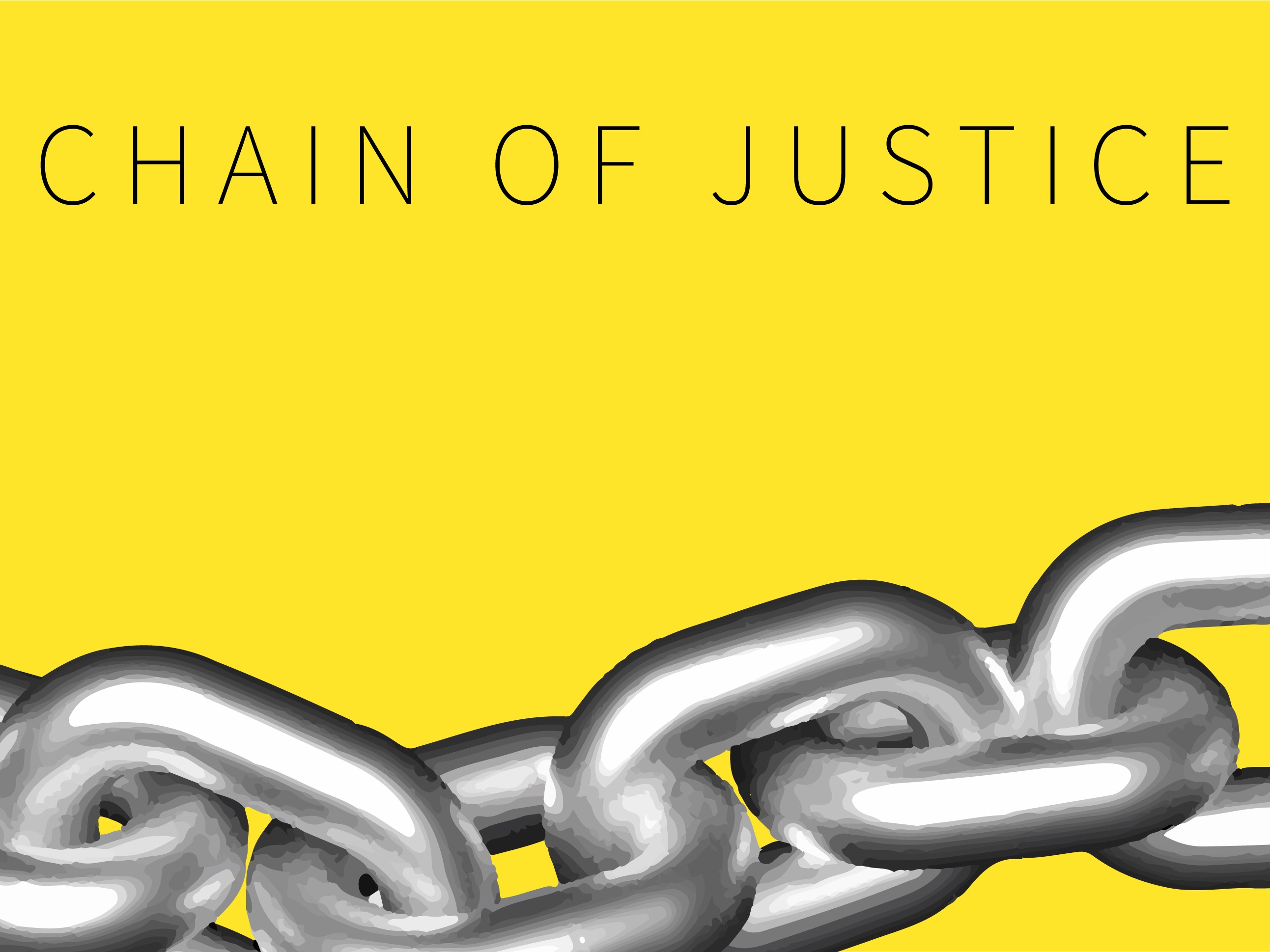 正义之链CHAIN OF JUSTICE ｜ 海报设计_江啊啊-站酷ZCOOL