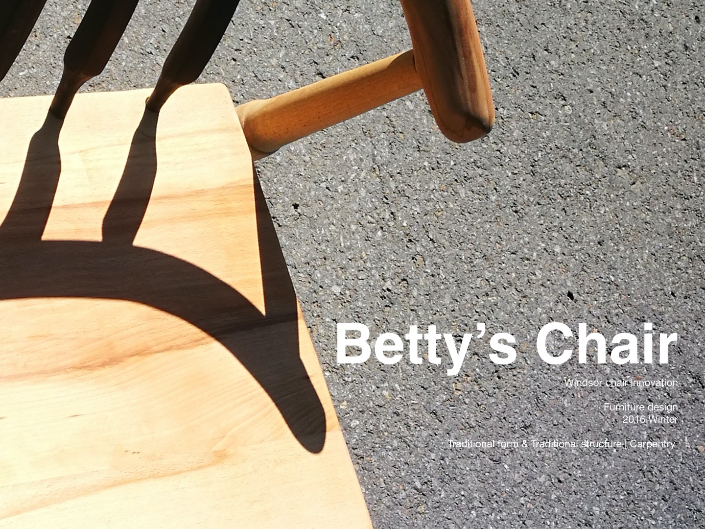 温莎椅改造设计——Betty's Chair_YUANLI23-站酷ZCOOL