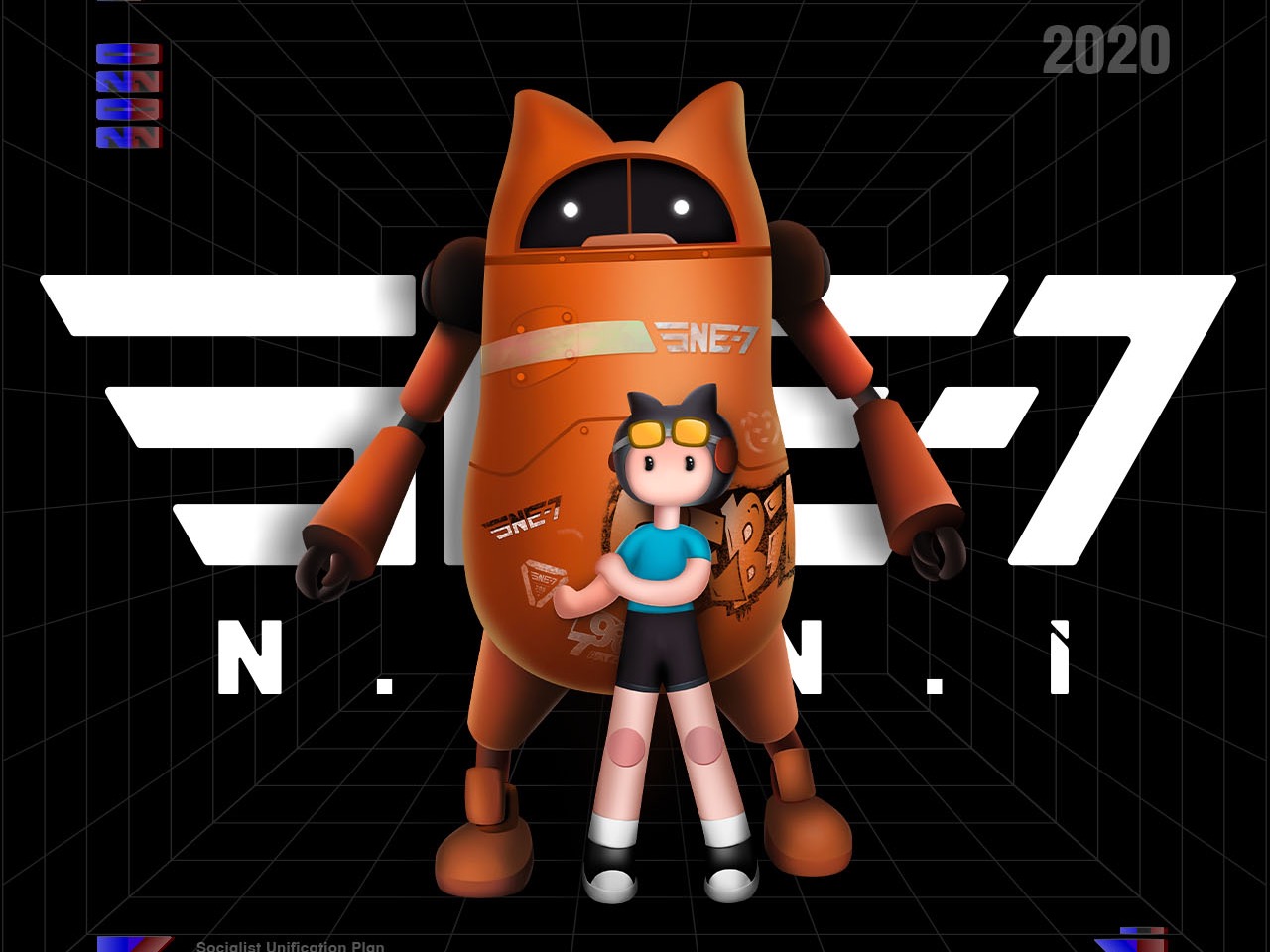 SNE-7和NiNi来了！_L7柒柒柒柒柒-站酷ZCOOL