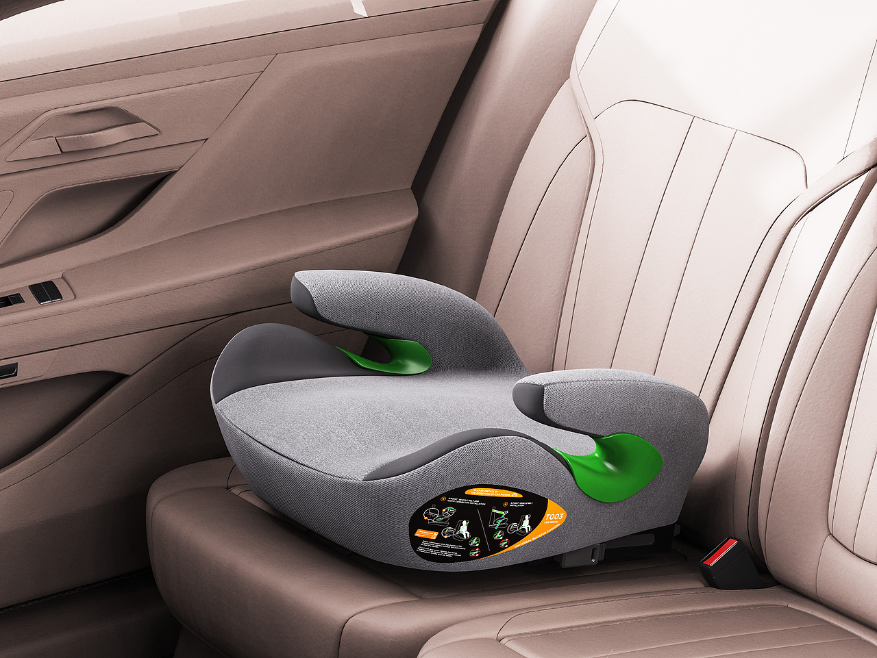 T003儿童安全座椅增高垫_巴斯光年QAQ-站酷ZCOOL