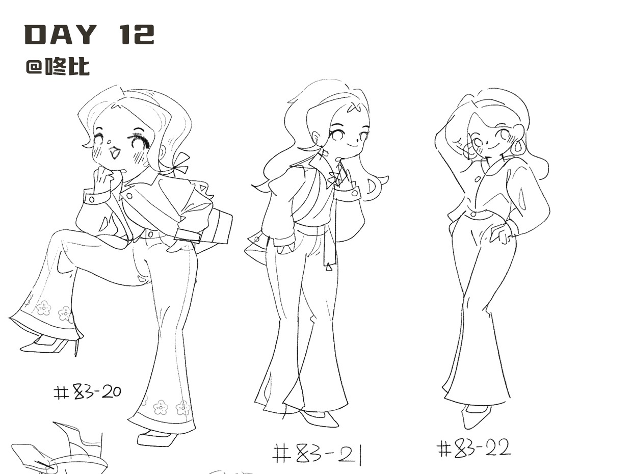 速写60天挑战赛 D12_咚比-站酷ZCOOL