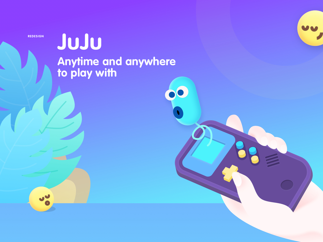 JUJU ｜ 聚聚，即时小游戏互动社交APP_MONKREN-站酷ZCOOL